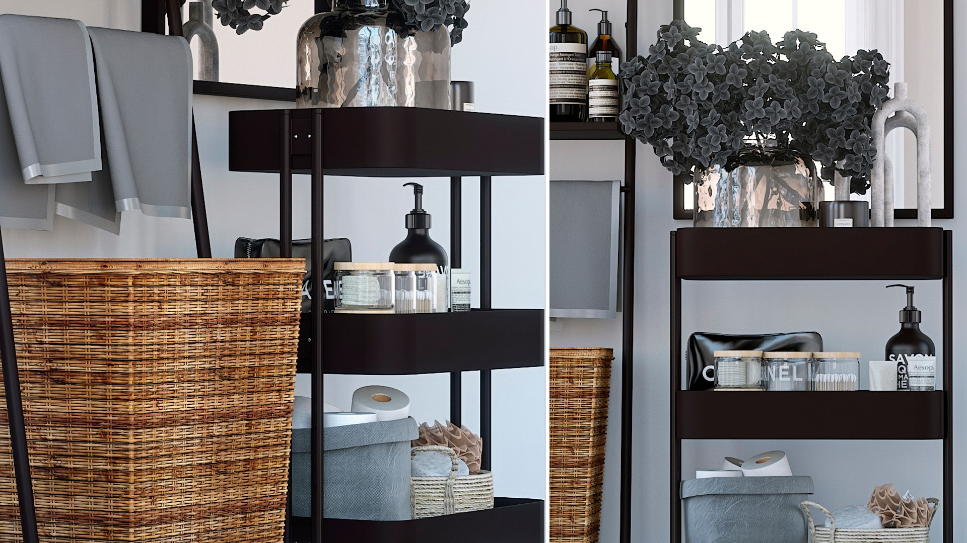 Bathroom Rack 3D Model - TurboSquid 1723493