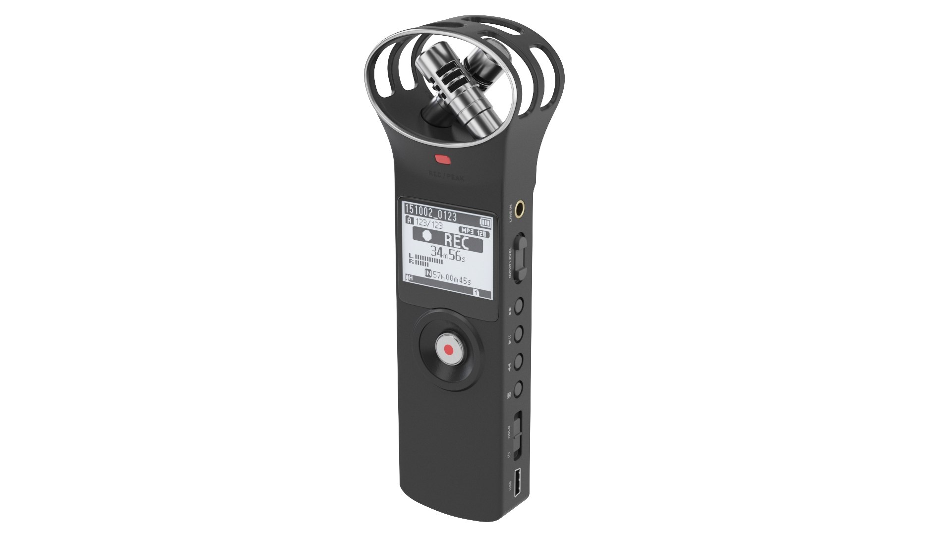 Voice Recorder 3D model - TurboSquid 1766788