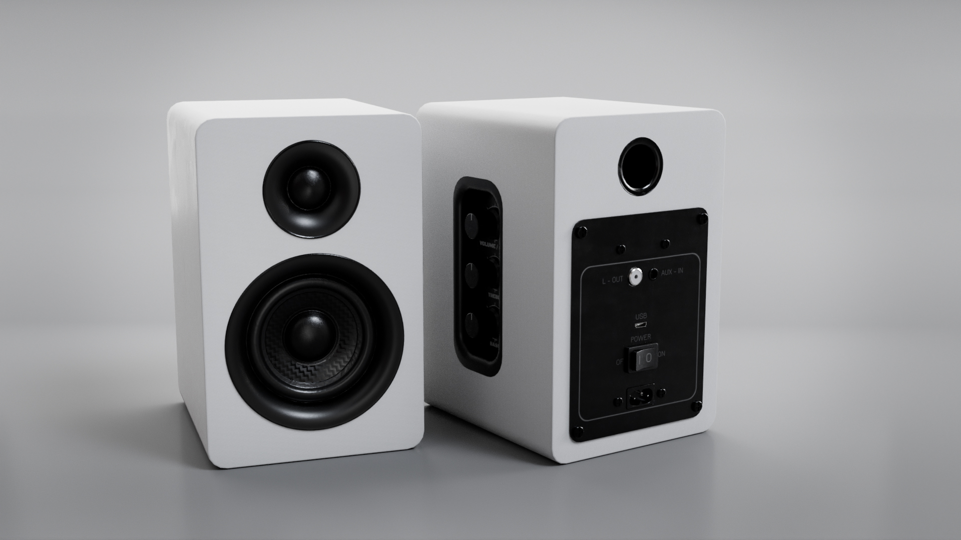 3D Speaker set model - TurboSquid 2009237