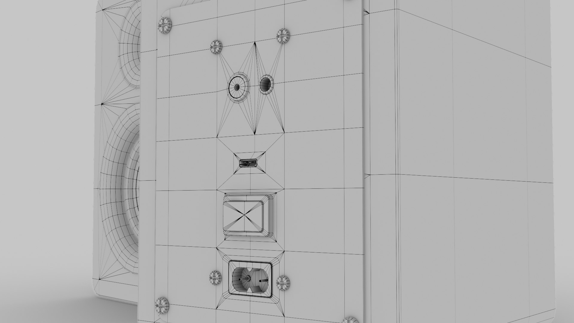 3D Speaker set model - TurboSquid 2009237