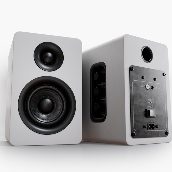 modelo 3d Conjunto de altavoces - TurboSquid 2009237