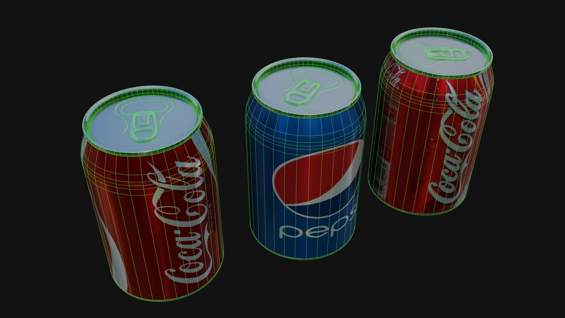Coca Cola Pepsi Can 01 Model - TurboSquid 1754505