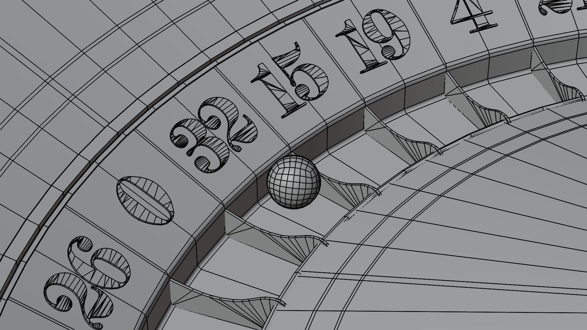 3D Antique Roulette Wheel - Animated Game Asset - TurboSquid 1845911