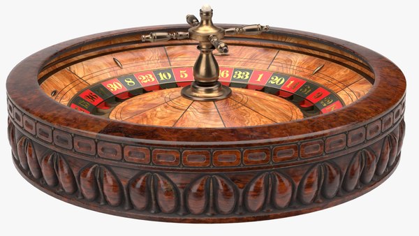 3D Antique Roulette Wheel - Animated Game Asset - TurboSquid 1845911
