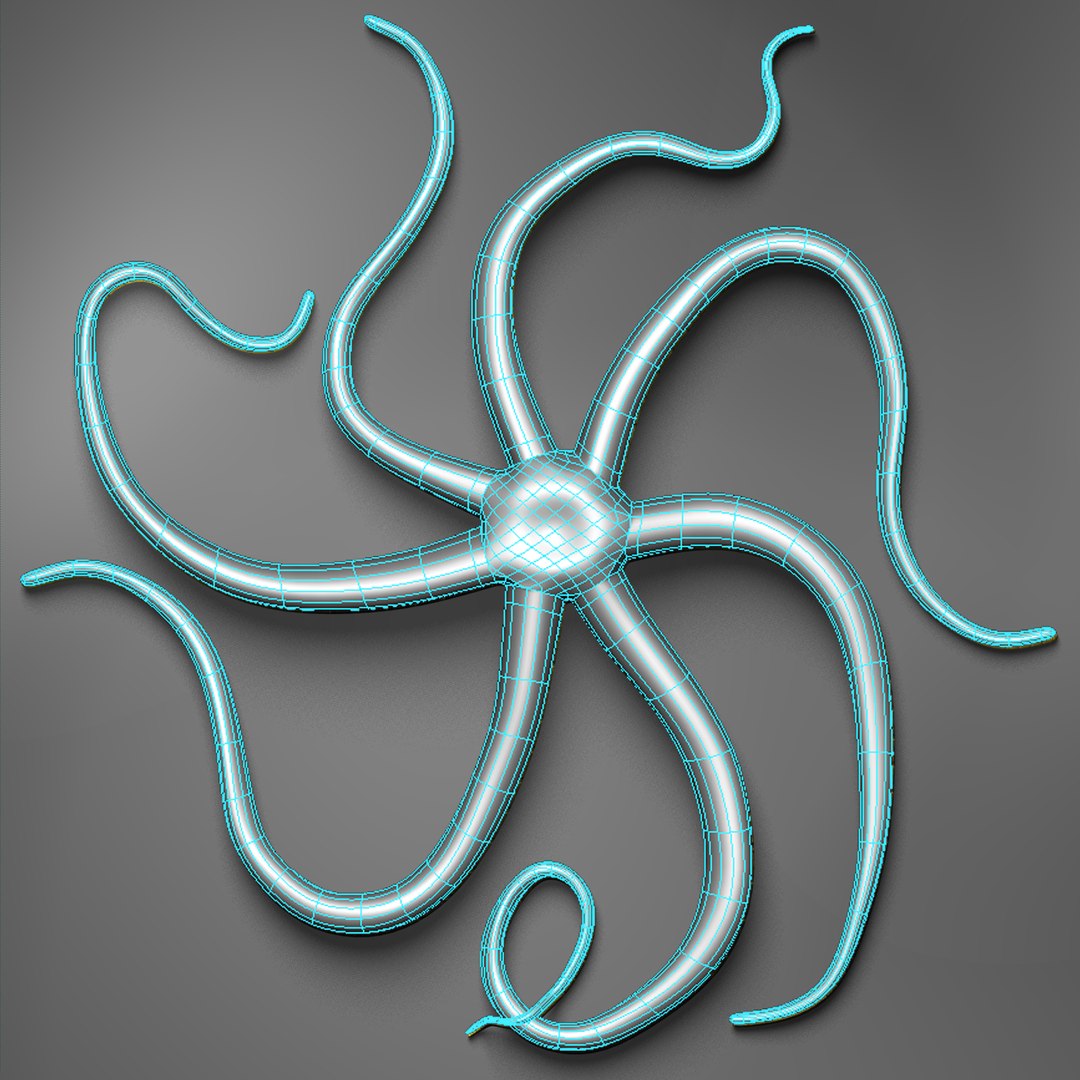 Starfish Alien Creature 3d Fbx