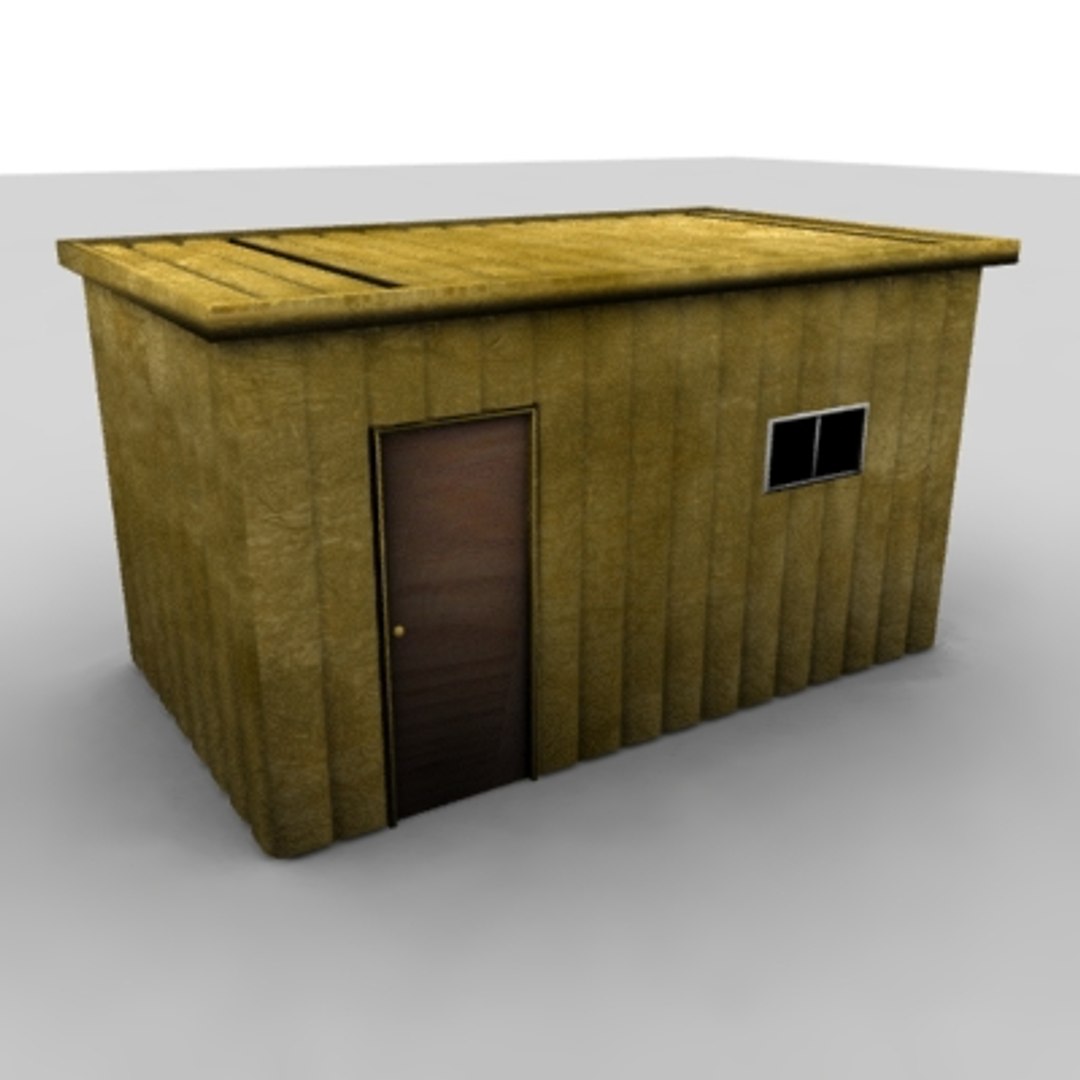 shack industrial 3d 3ds