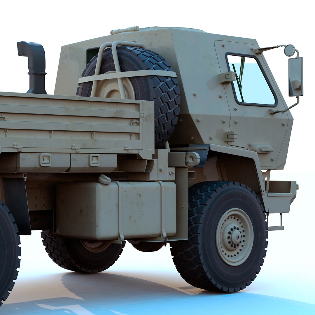 oshkosh fmtv 3d model