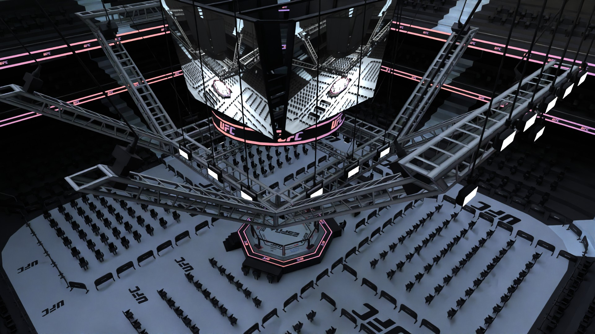 3D Arena Fighting MMA - 3D Model Model - TurboSquid 2396451