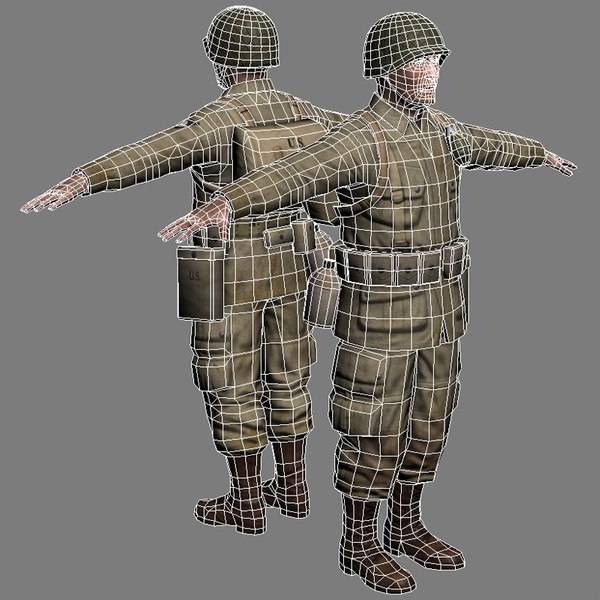 3d soldier thompson