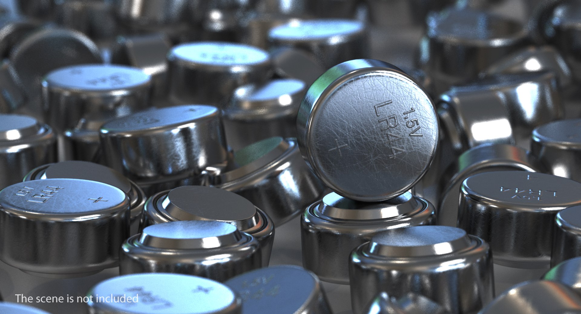 Lr44 Battery Generic 3D Model - TurboSquid 1422540