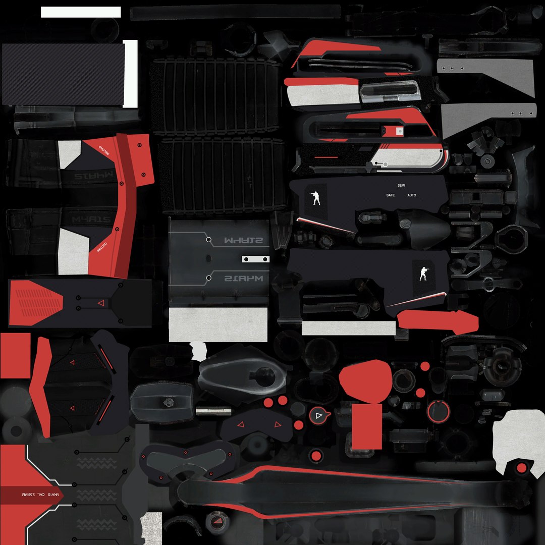 CS2 Cyrex Collection 3D - TurboSquid 2134371