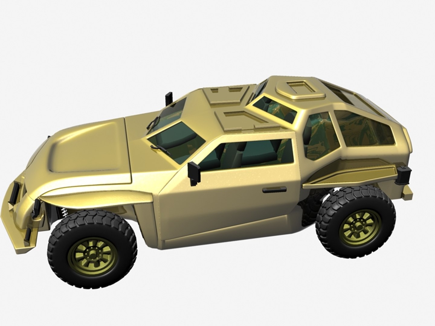 3d Model Of Darpa Flypmode