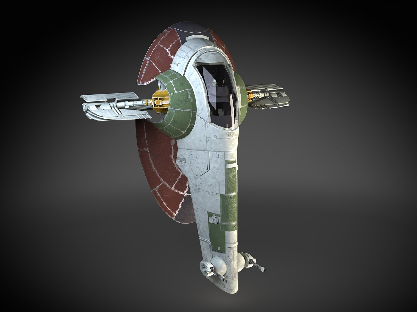 3d Model Of Star Wars Boba