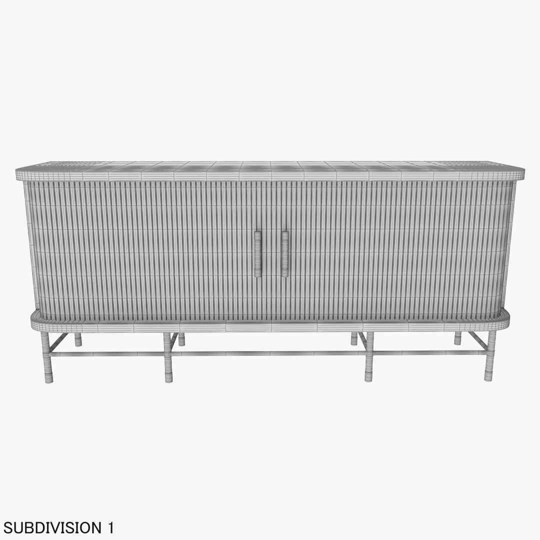 Buffet design 3D model - TurboSquid 1231613