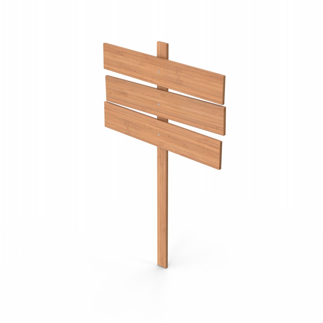 15 Wooden Signboards Collection 3D model - TurboSquid 2073326
