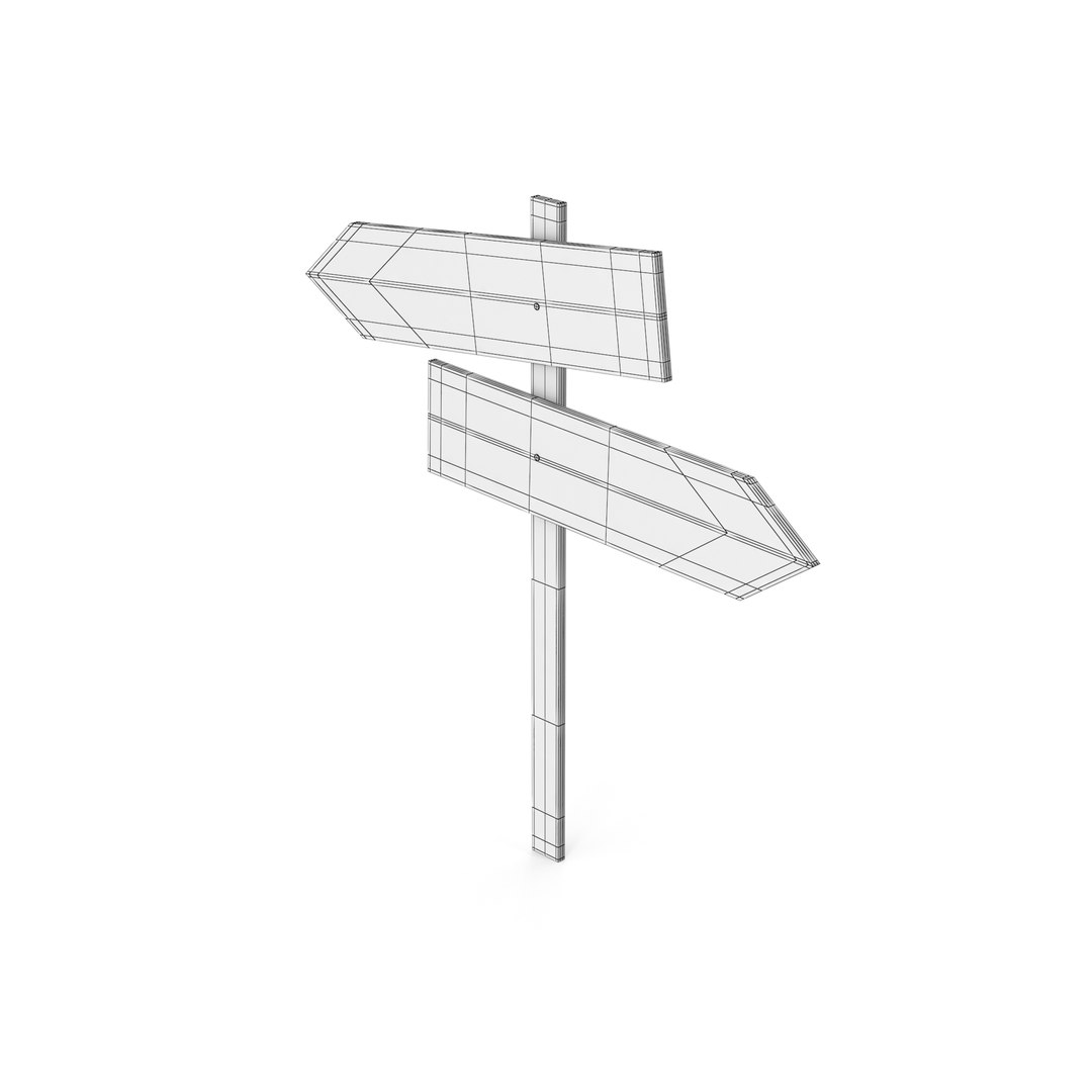 15 Wooden Signboards Collection 3D model - TurboSquid 2073326