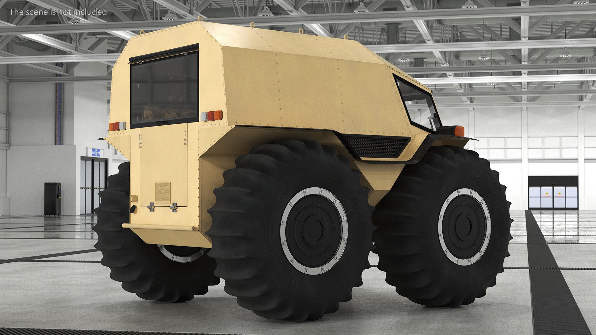 Amphibious ATV Rigged For Maya 3D Model - TurboSquid 2167695