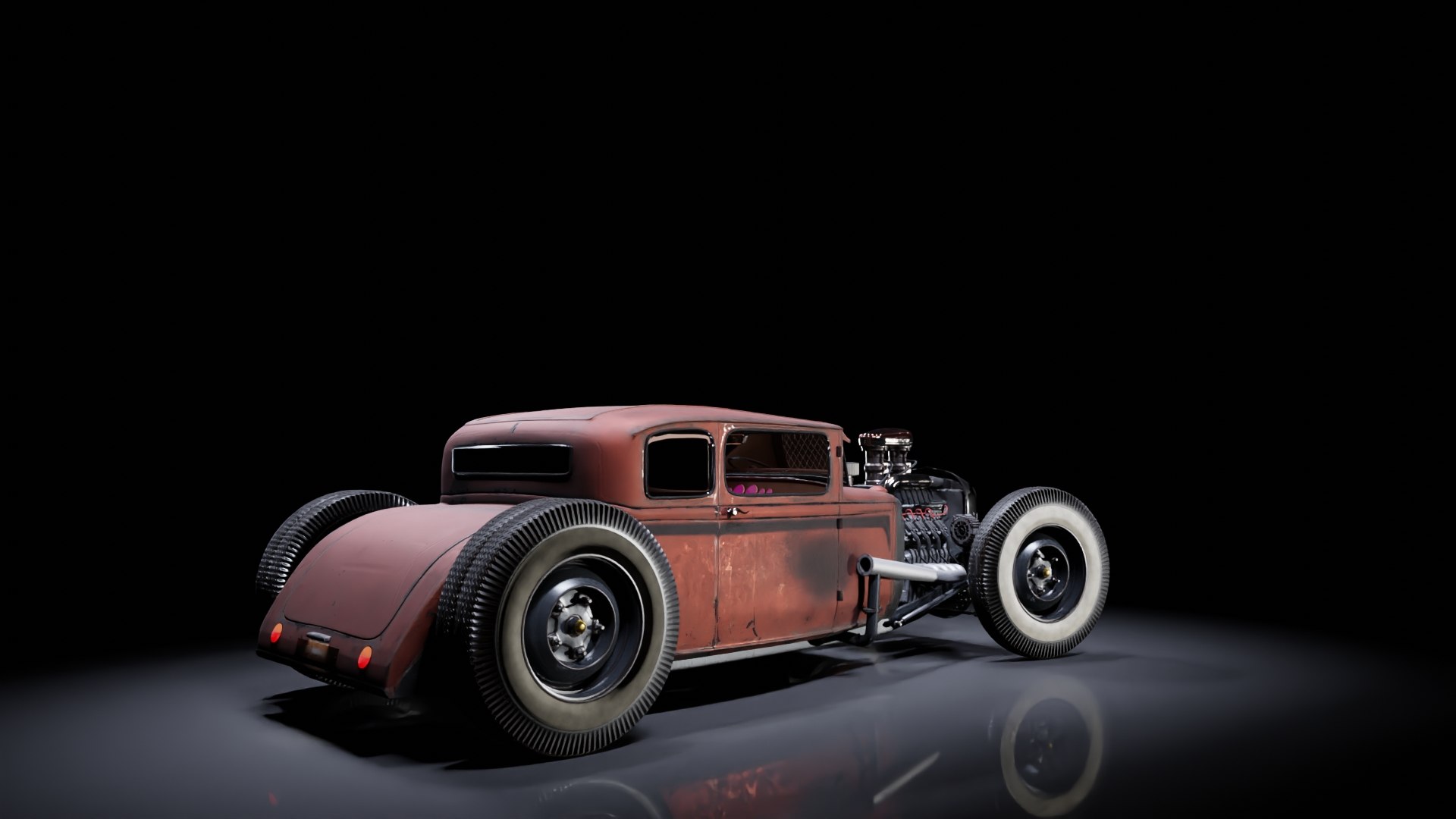 3D Hot Rod - TurboSquid 2040951