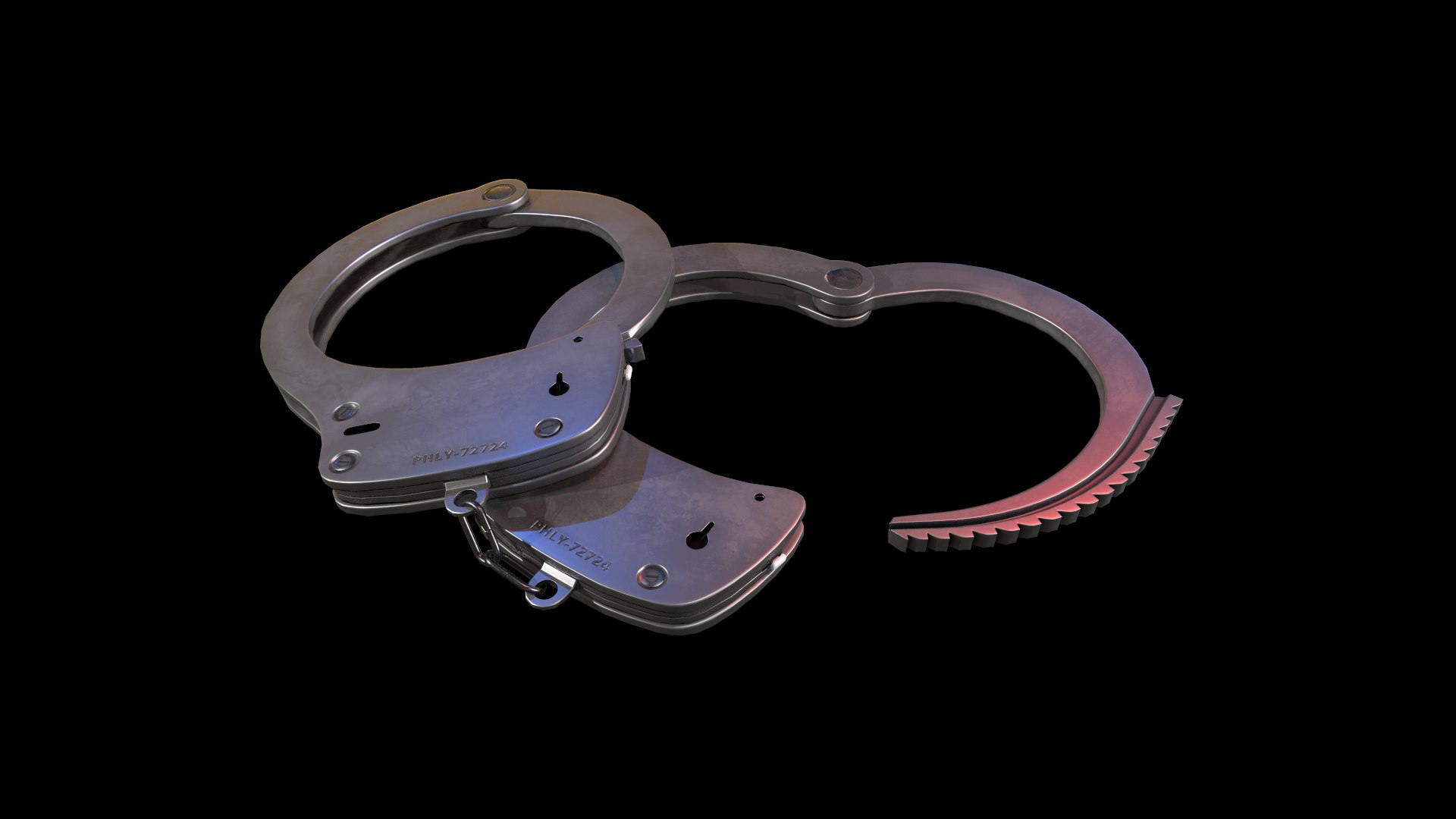3D Handcuffs - PBR Game Ready Low-poly - TurboSquid 1774469