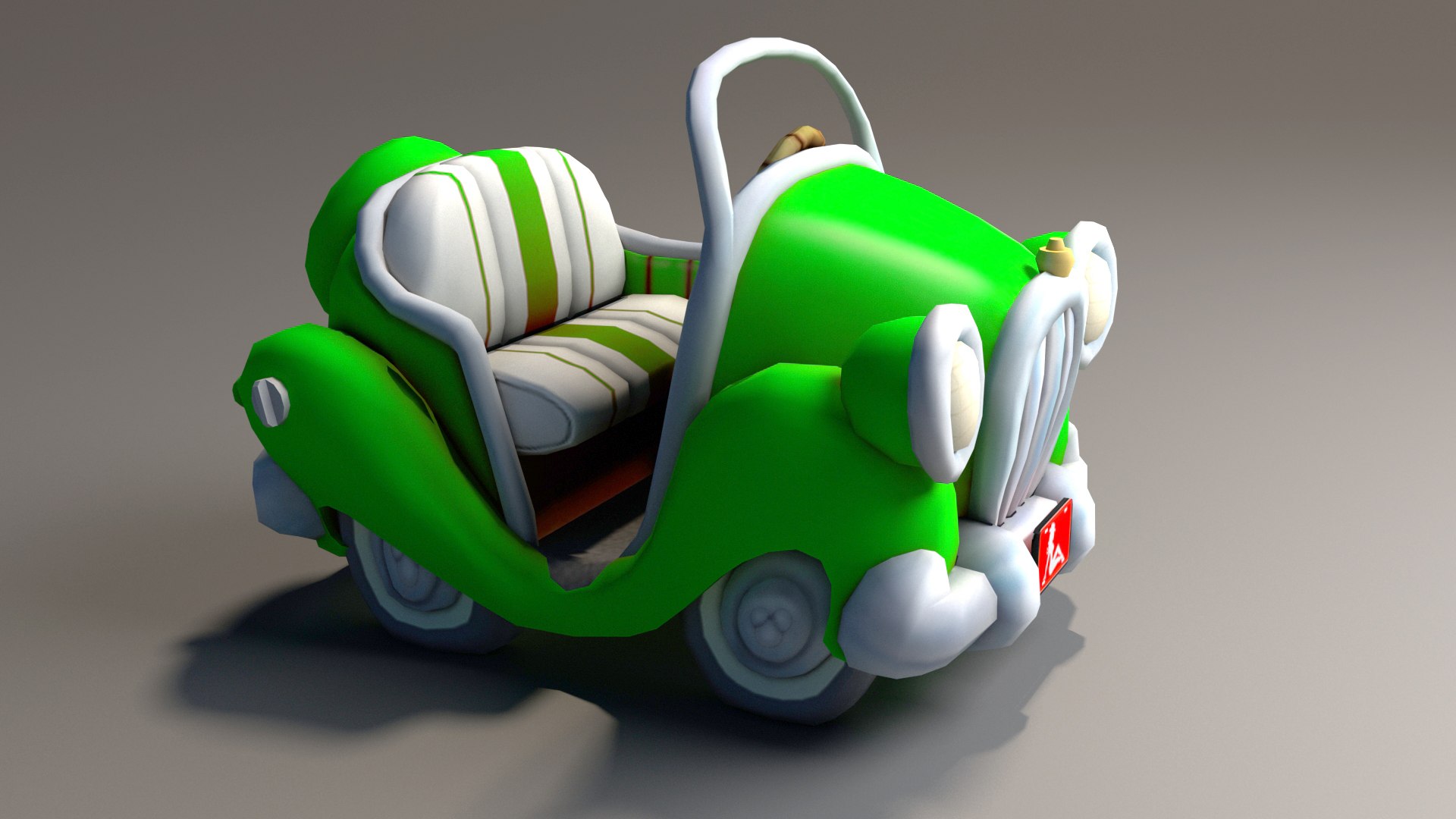 3d Toon Cars Model