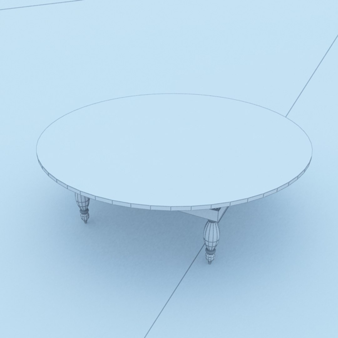 3D model traditional table - TurboSquid 1300149