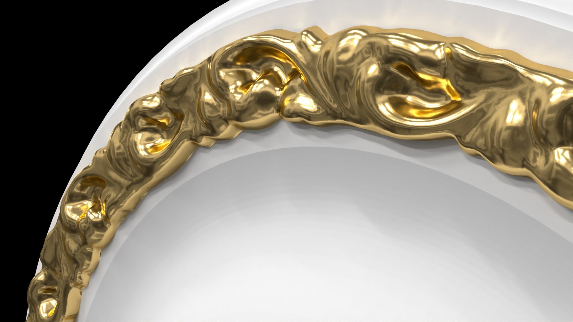 Ceiling Sockets Gypsum Plaster DR4 3D Model - TurboSquid 2012626