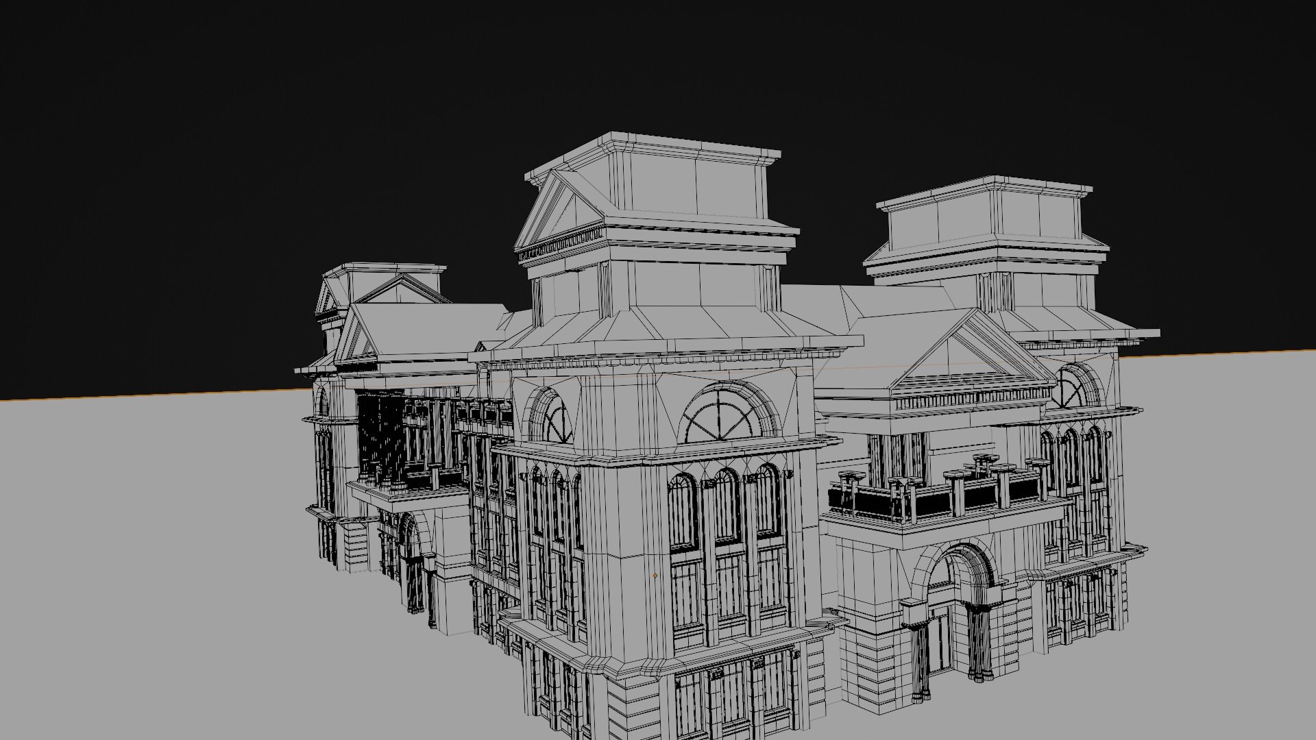 Commercial Building Exterior 3D Model - TurboSquid 1940931