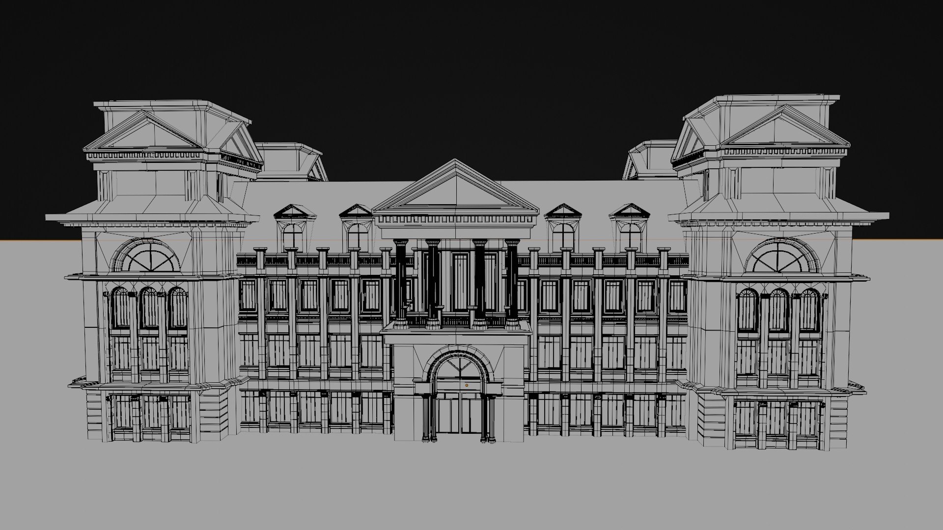 Commercial Building Exterior 3D Model - TurboSquid 1940931