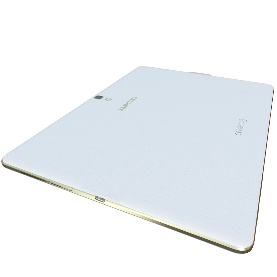 Realistic Samsung Galaxy Tab 3d Model