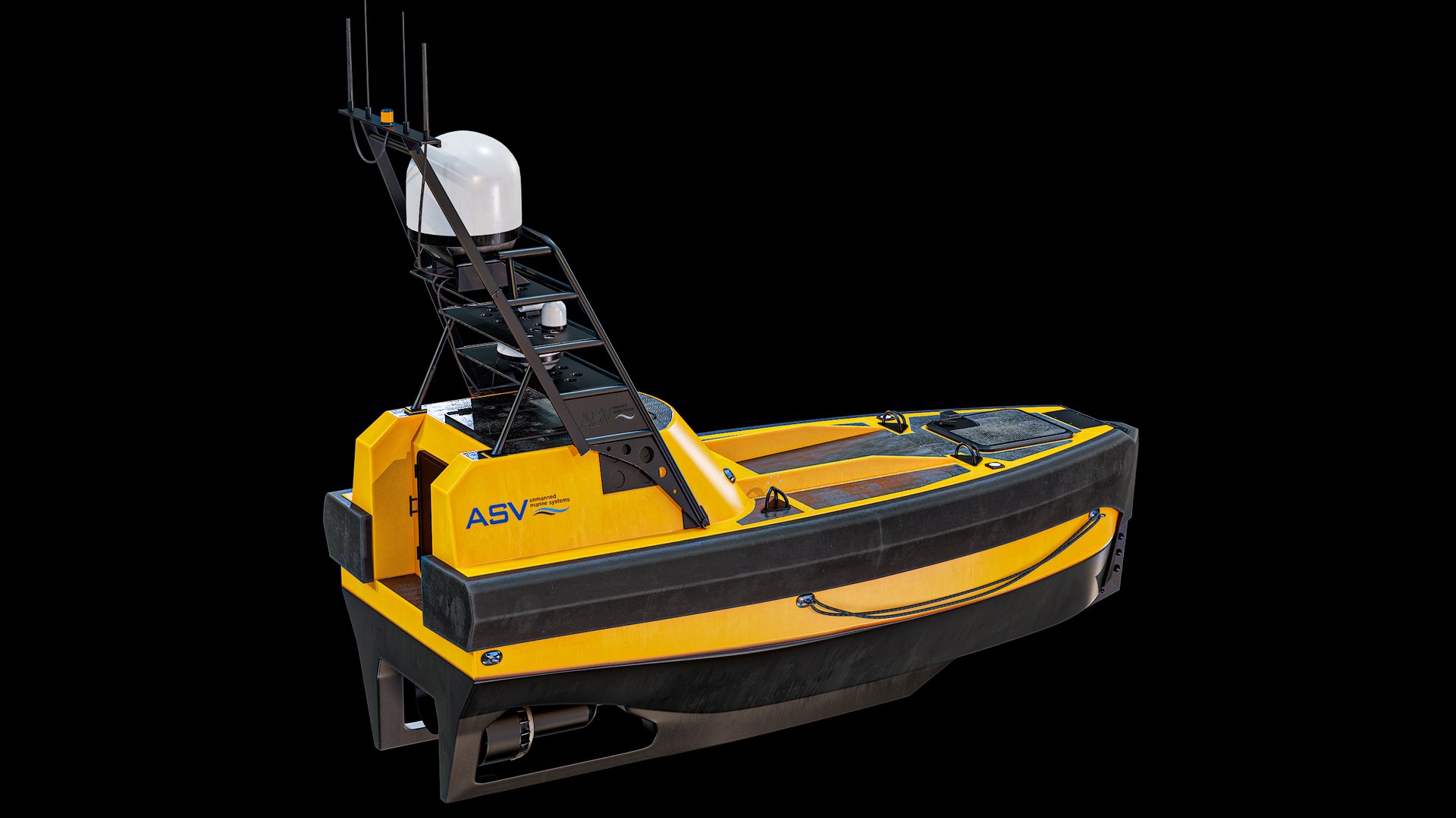 3D C-Worker 6 Autonomous Surface Vehicle ASV USV - TurboSquid 2301394