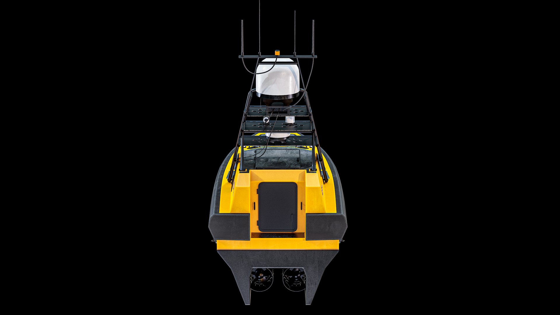 3D C-Worker 6 Autonomous Surface Vehicle ASV USV - TurboSquid 2301394