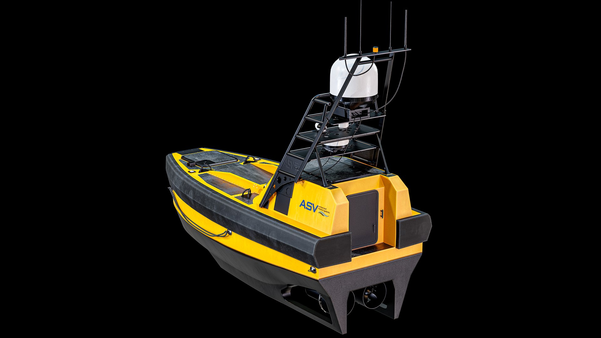3D C-Worker 6 Autonomous Surface Vehicle ASV USV - TurboSquid 2301394