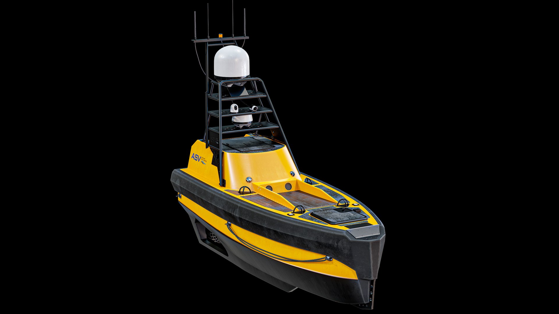 3D C-Worker 6 Autonomous Surface Vehicle ASV USV - TurboSquid 2301394