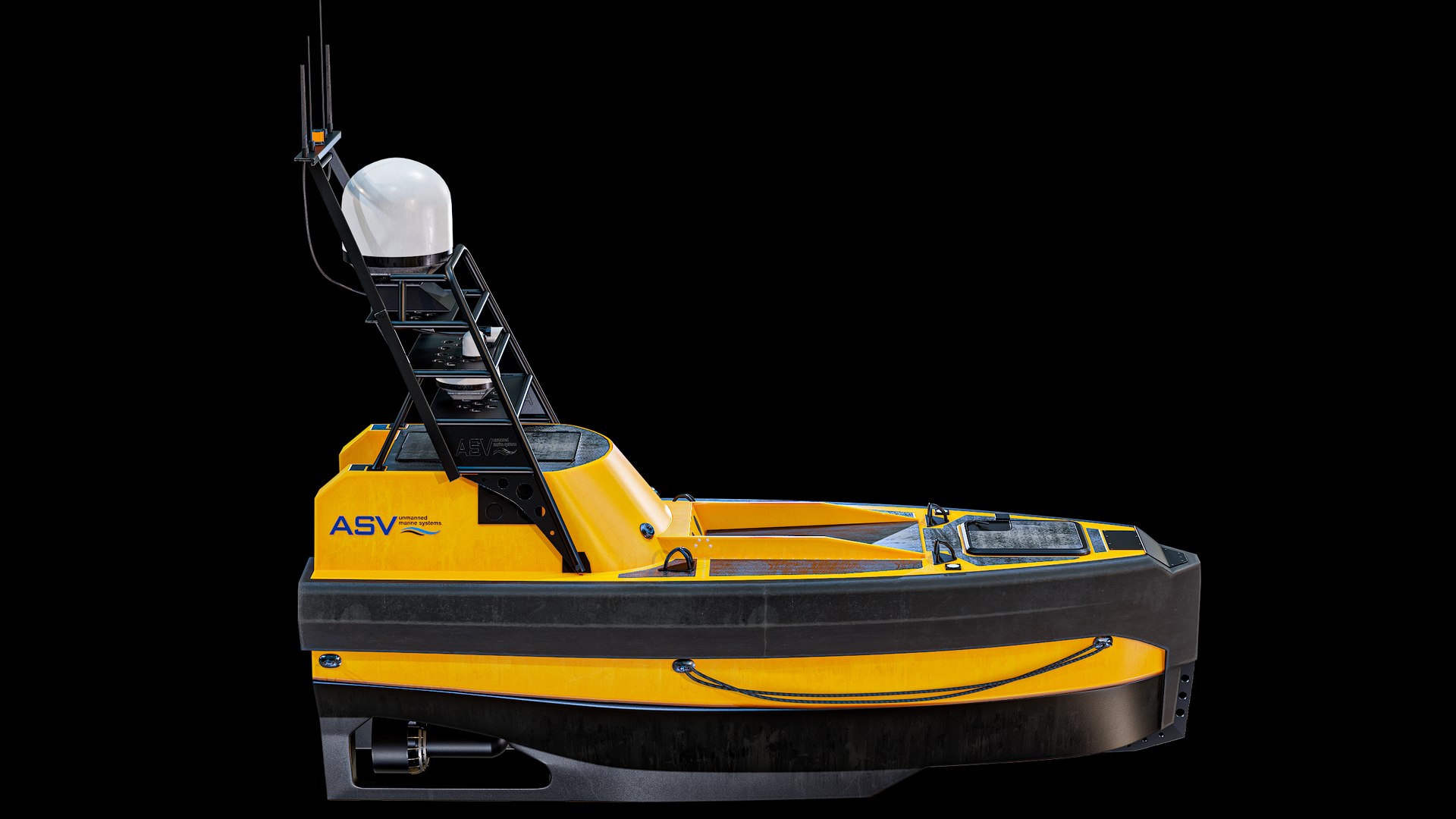3D C-Worker 6 Autonomous Surface Vehicle ASV USV - TurboSquid 2301394