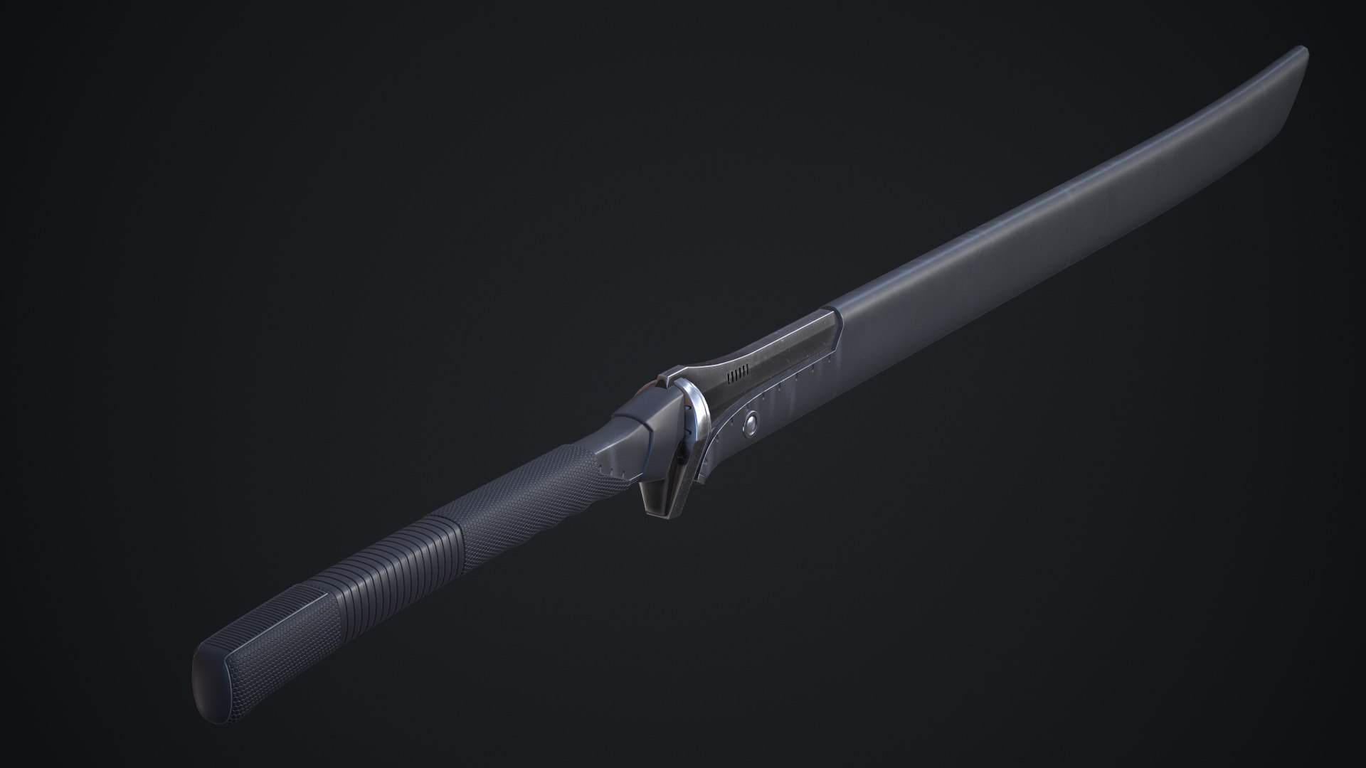 3D Sci-fi Katana - TurboSquid 2021926