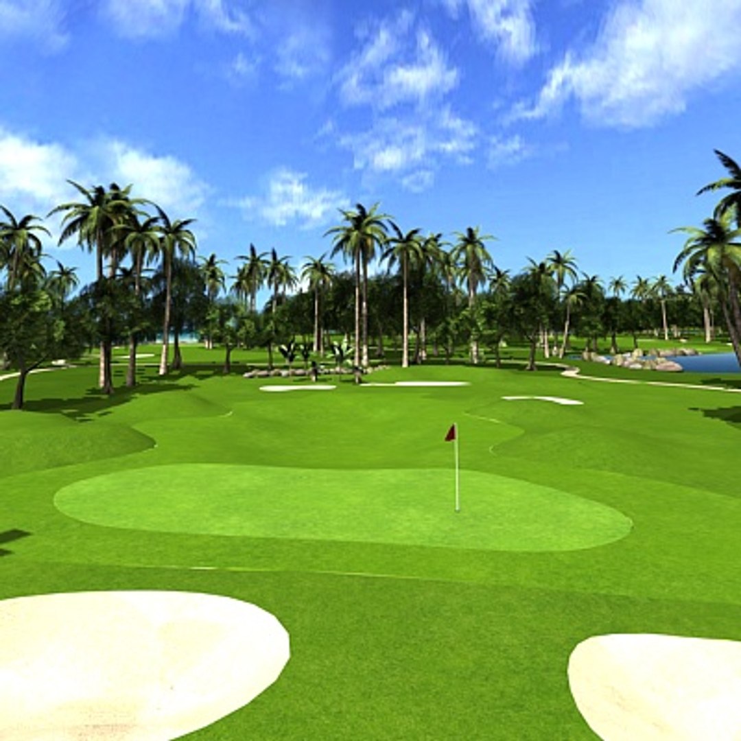 3d golf course