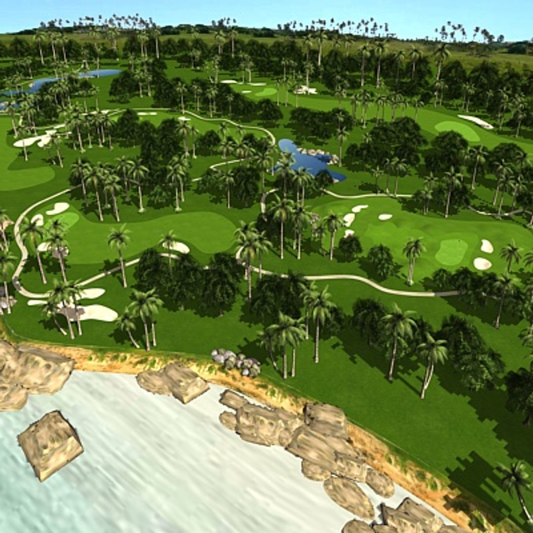 3d golf course