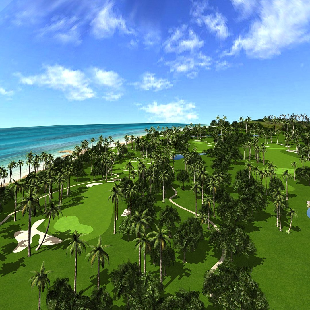3d golf course
