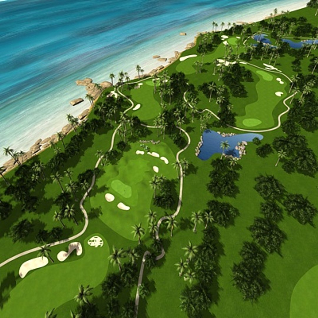 3d golf course