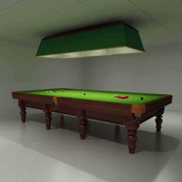 Snooker Table 3D Models for Download | TurboSquid