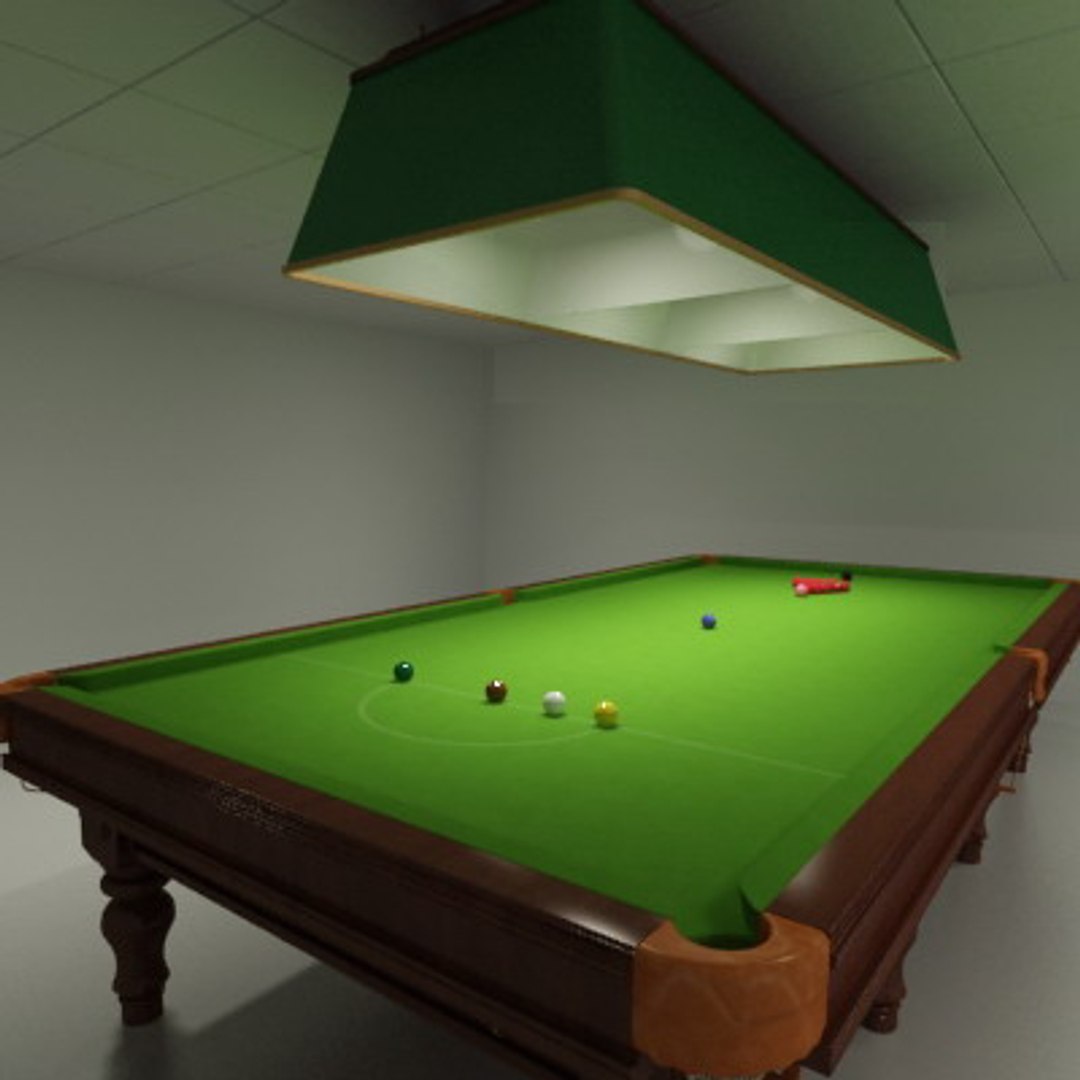 3d snooker table