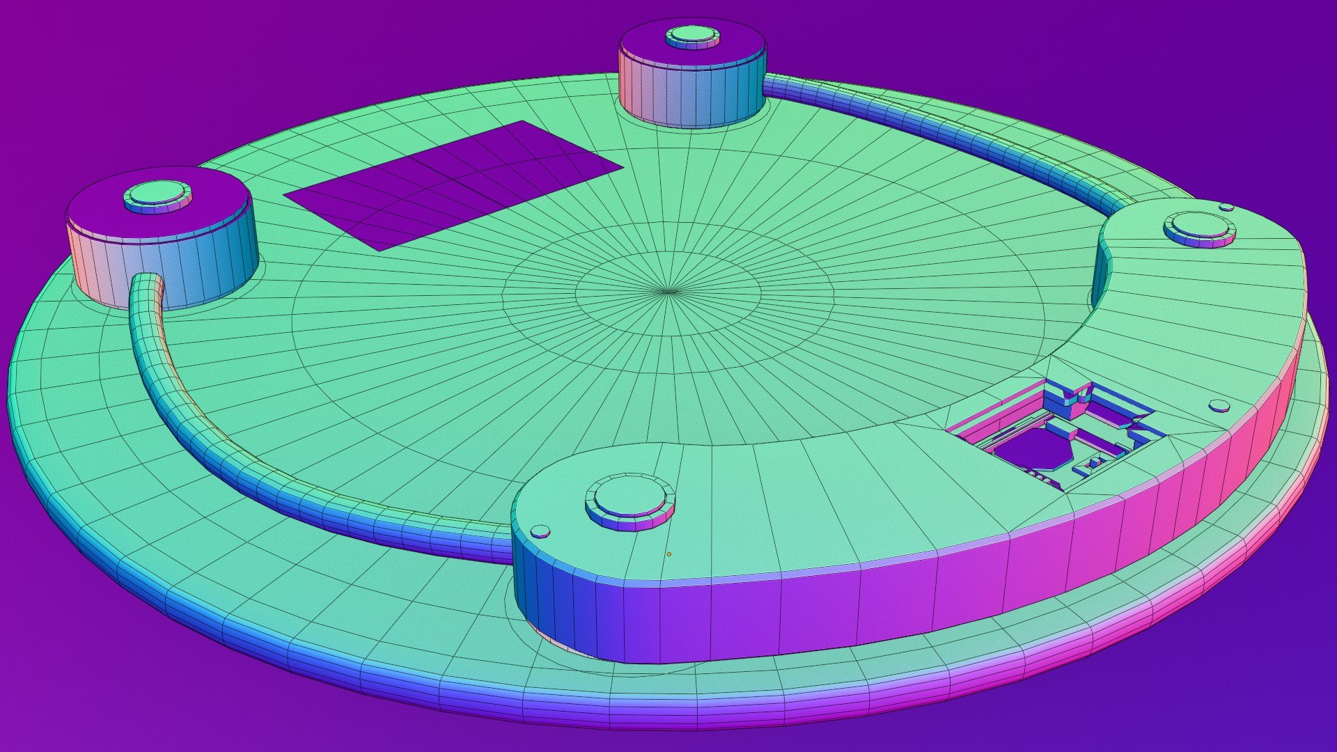 3D Model Personal Digital Bathroom Weighing Scale - 3D Model ...