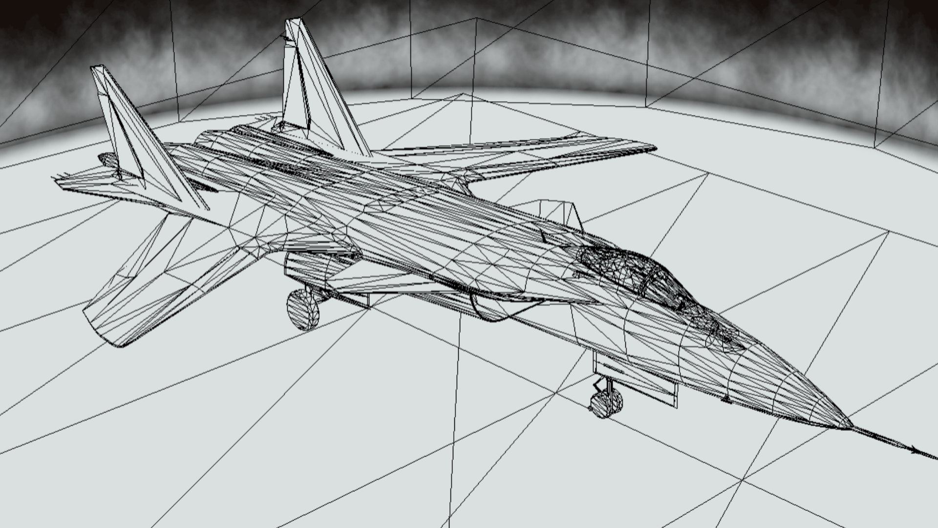 Jet For Games 3D Model - TurboSquid 2132599