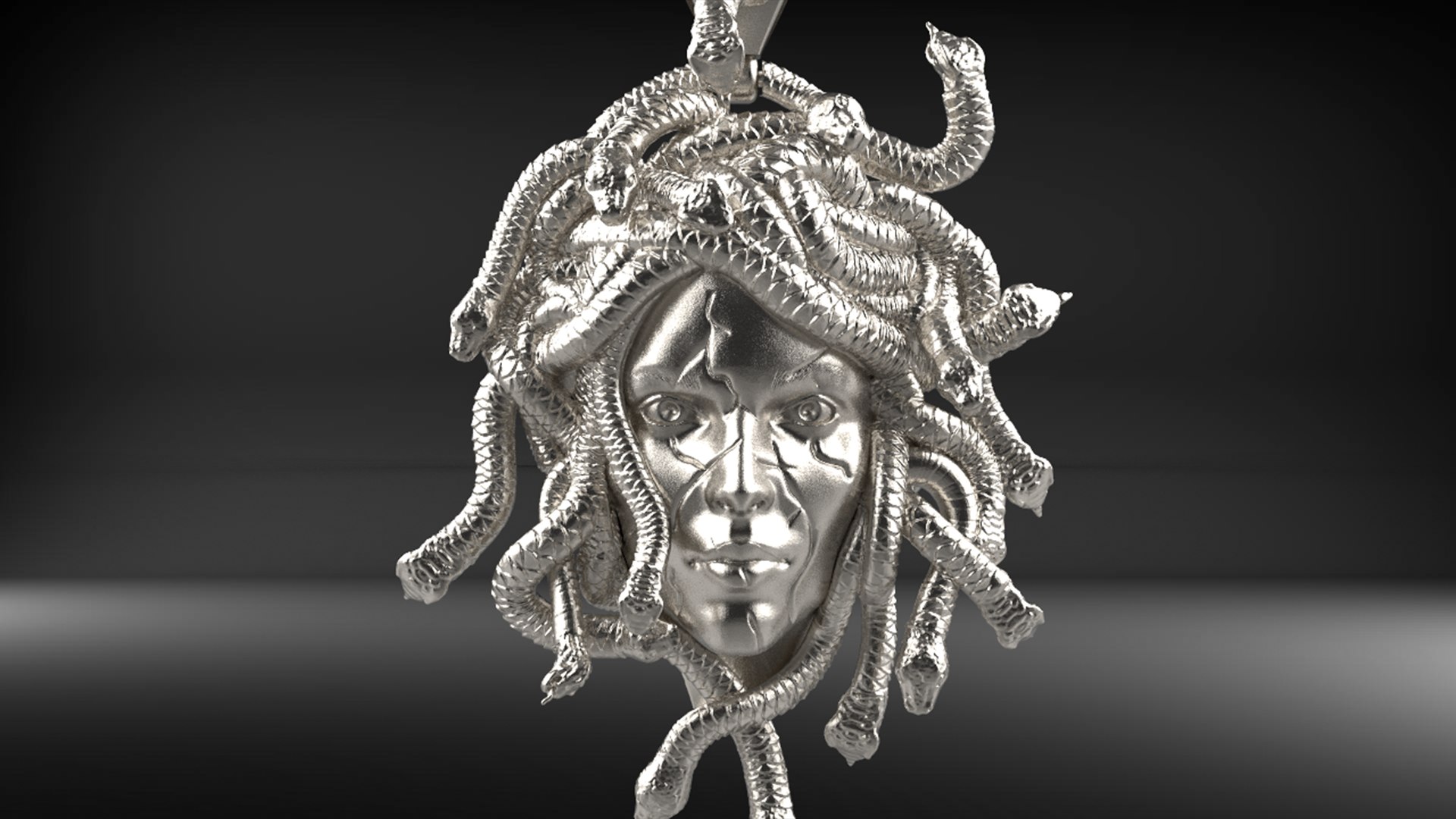 3D Medusa Pendant 3D Print Model - TurboSquid 2153618