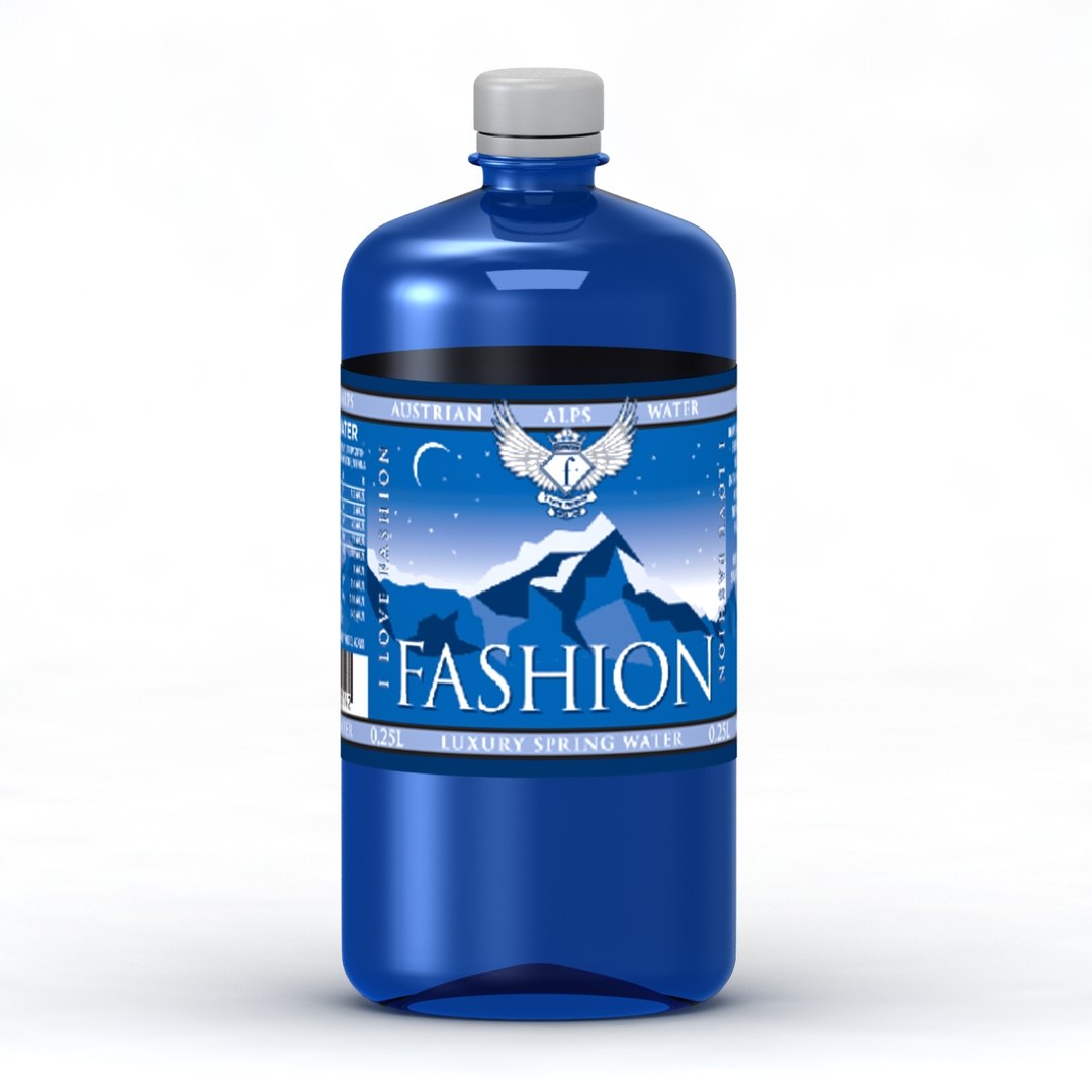 3d ftv water bottle