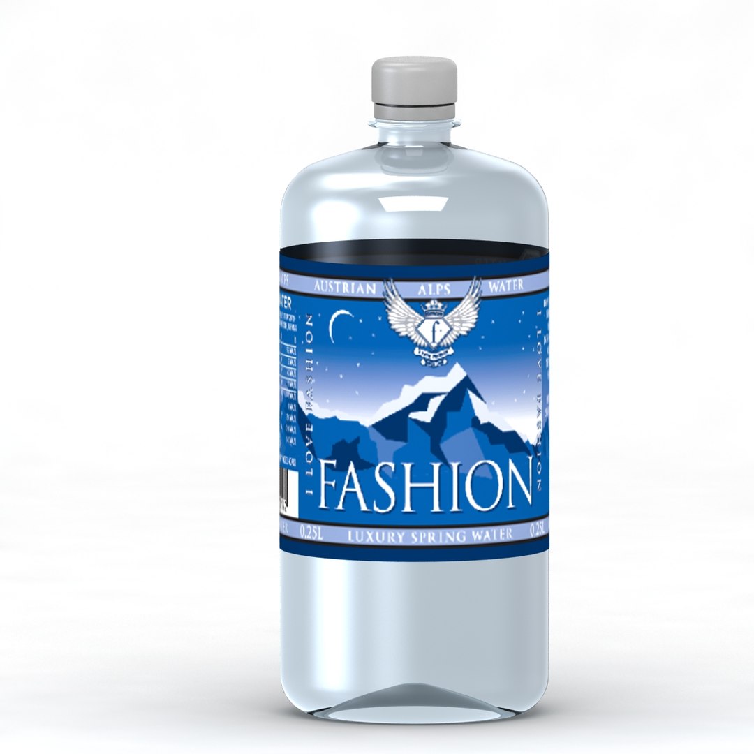 3d ftv water bottle