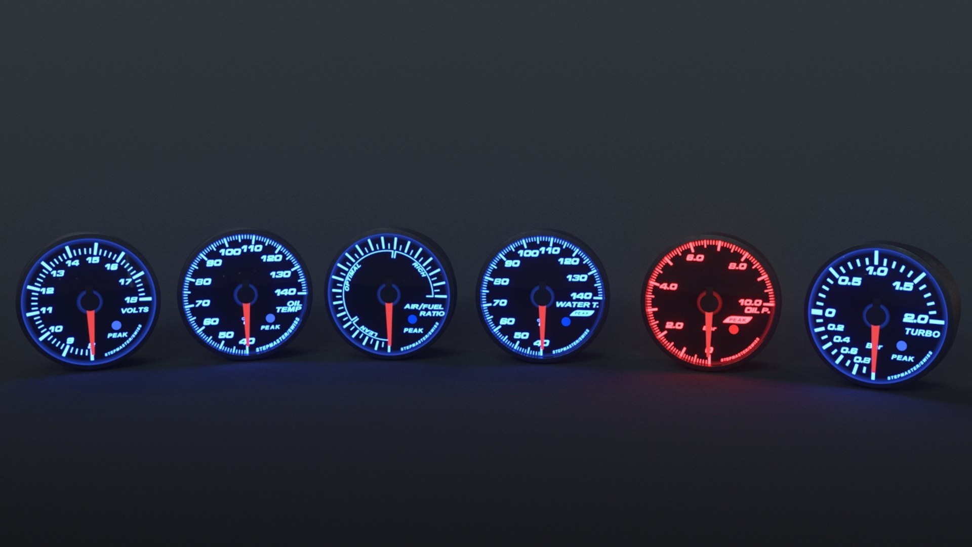 3D Jdm Gauges - TurboSquid 1242895