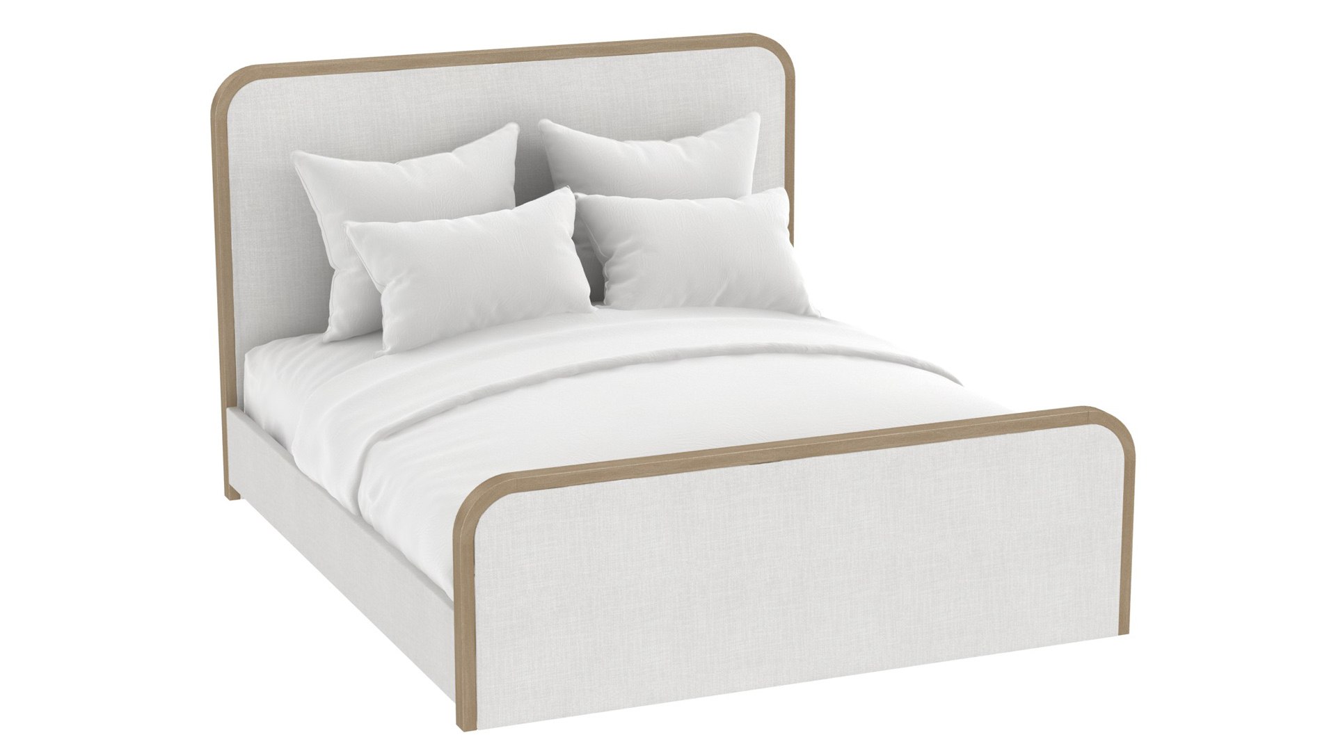 HW Home Vance Bed Model - TurboSquid 1936756