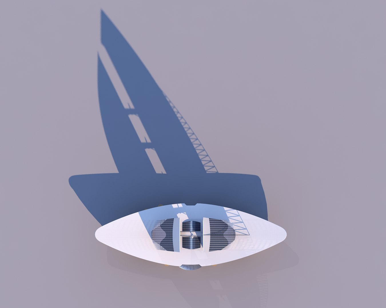 3D 0124 - Boat Skyscraper - TurboSquid 2236510