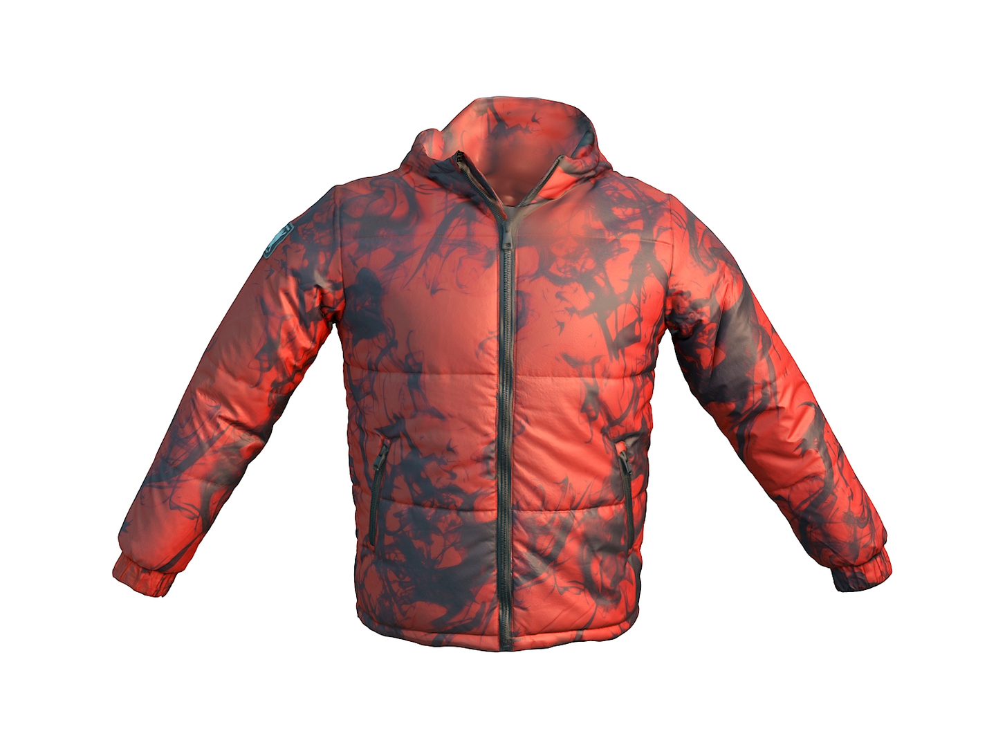 3D Snowboard Jacket Model - TurboSquid 1858585